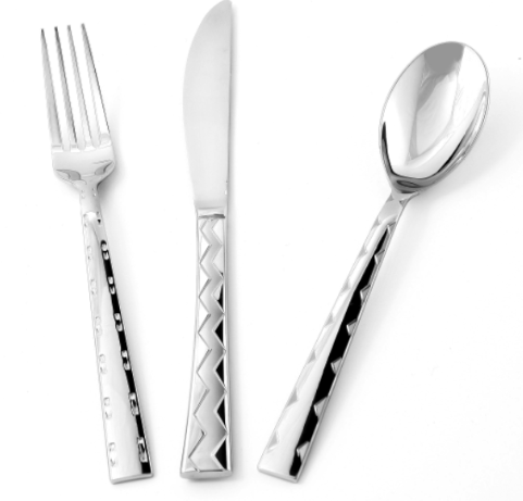 Hampton Silversmiths launches new Mix and Match Geometrics flatware ...