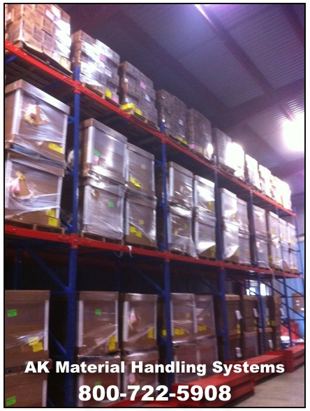 AK Material Handling Systems Helps Client Maximize Space with a Push ...
