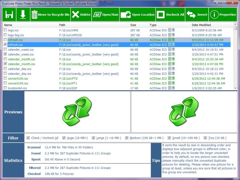 Duplicate Photo Finder Plus v2.1 Is Available - Find Duplicate Pictures ...