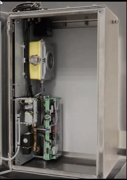 Online calculation and configuration for pressurised enclosures and ...