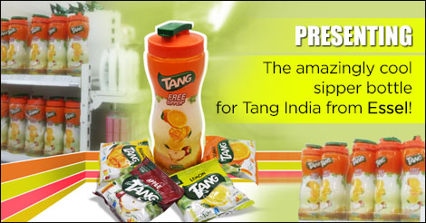 Presenting the amazingly cool sipper bottle for Tang India by Essel ...