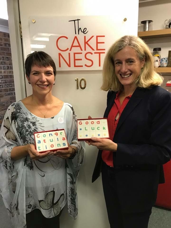 Baking up Success with Ruth George MP -- The Cake Nest | PRLog