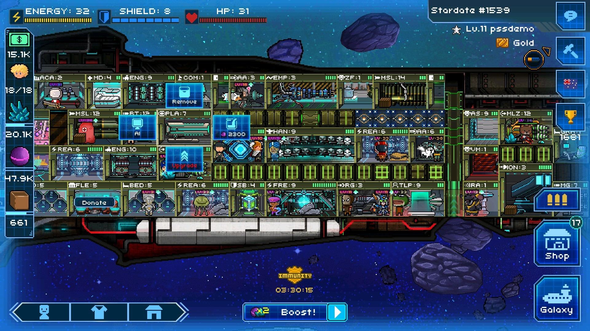 Pixel Starships Strategy Mobile Game is coming to Steam. Supported with ...